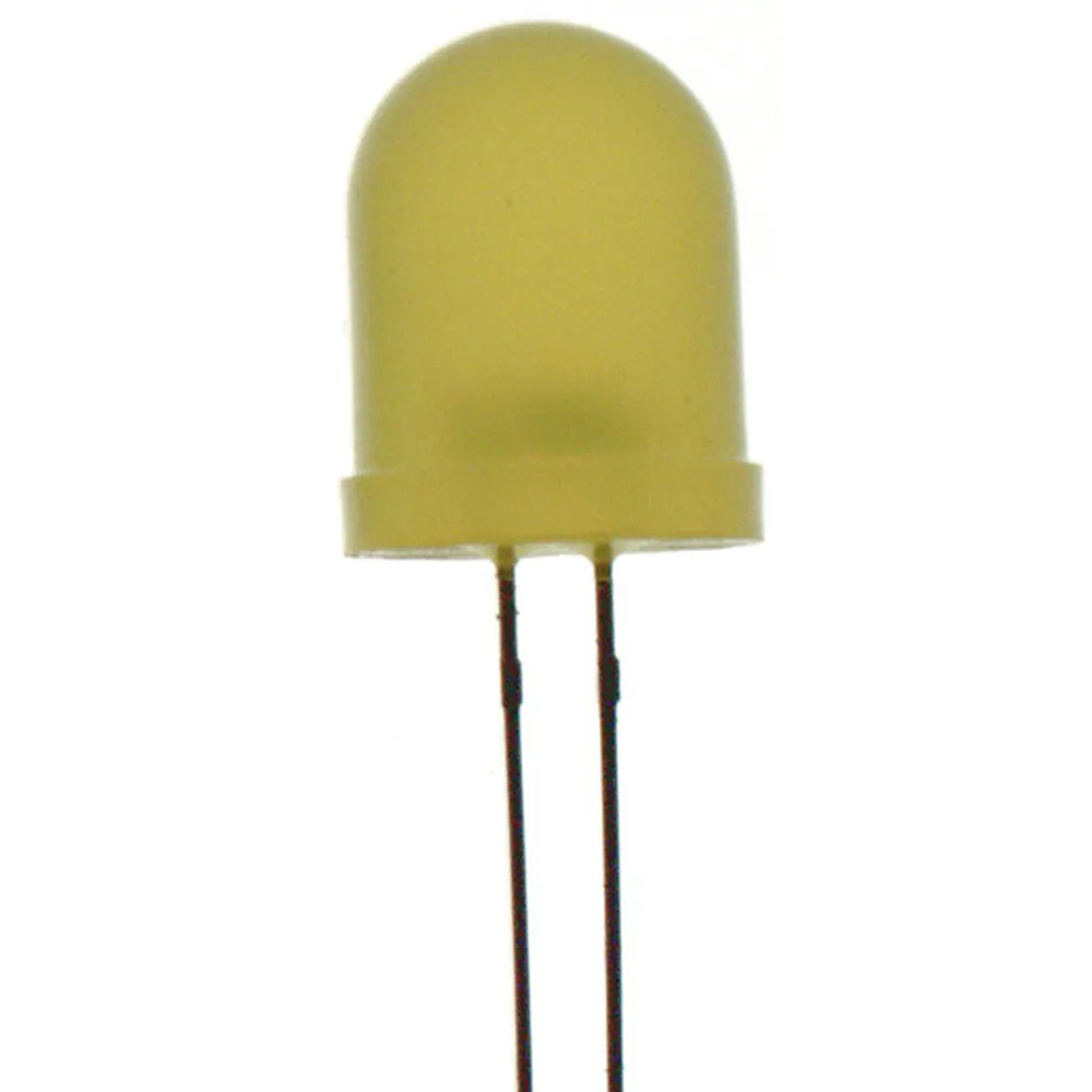 Yellow 3mm LED 30mcd Round Diffused | Jaycar Australia