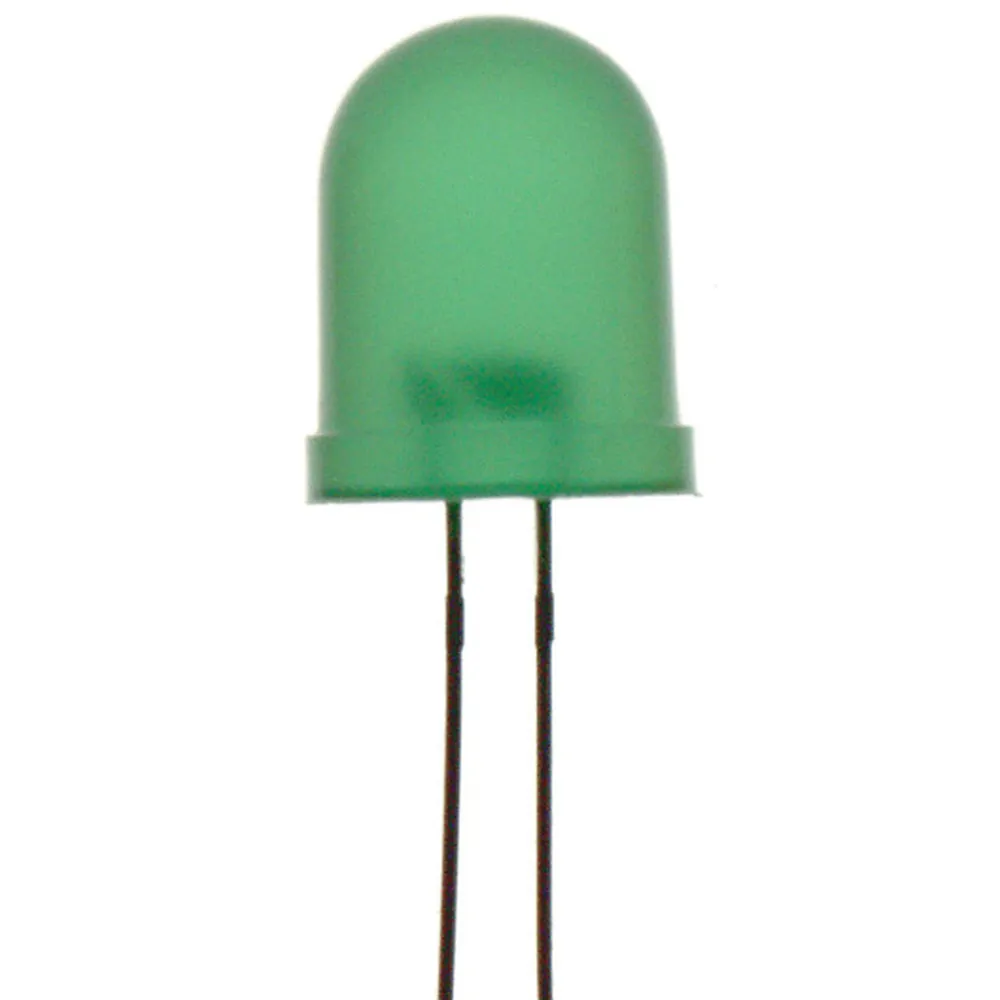 Green 10mm LED 51000mcd Round Clear | Jaycar Australia