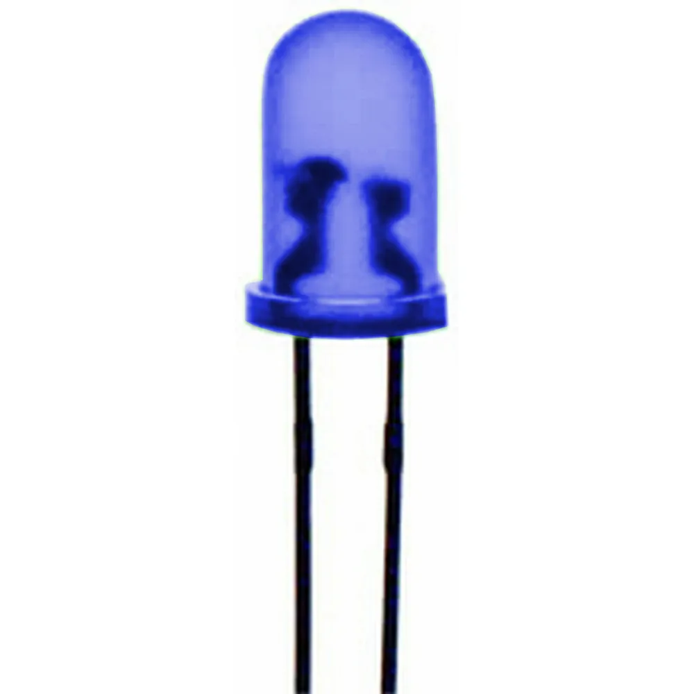 Blue 5mm LED 350mcd Round Diffused | Jaycar Australia
