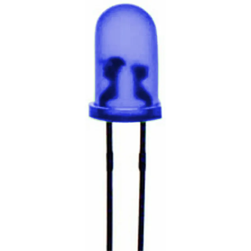 Blue 5mm LED 350mcd Round Diffused | Jaycar Australia