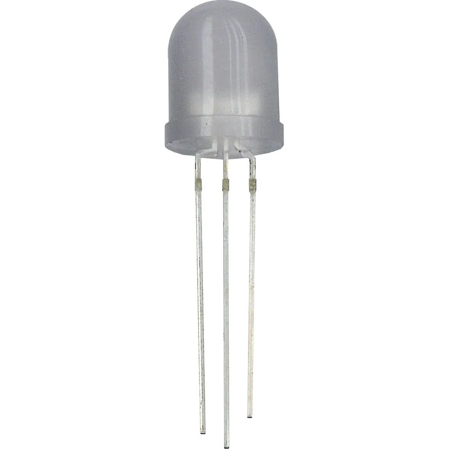 Tricolour Red/Green/Orange 5mm LED 70/80mcd Round Diffused | Jaycar ...