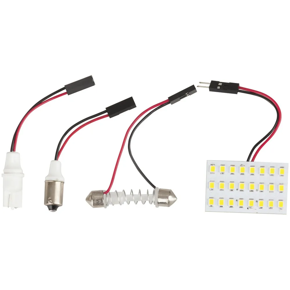 Universal T10/211/BA9S LED Retrofit Kit with 24xSMD LEDs | Jaycar Australia