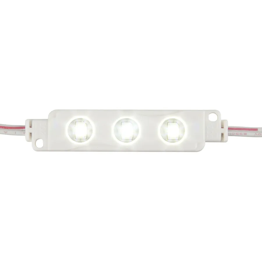 IP65 LED Light Module String, 10x 3x3528-LEDs, Cool White | Jaycar ...