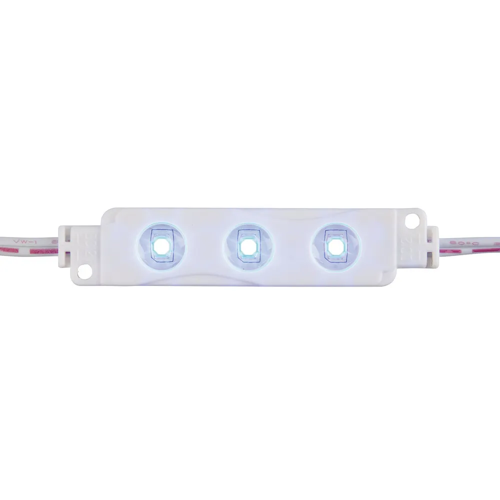 IP65 LED Light Module String, 10x 3x3528-LEDs, Blue | Jaycar Australia
