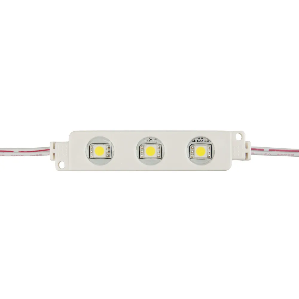 IP65 LED Light Module String, 10x 3x5050-LEDs, Cool White | Jaycar ...