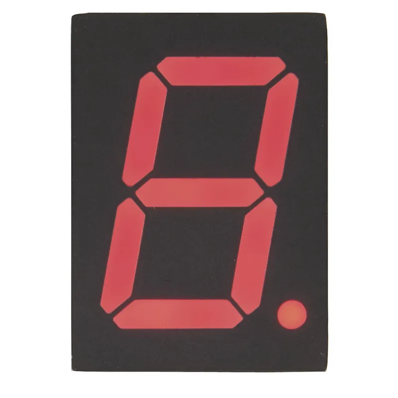 FND507/LTS542R/S50 RWB Common Anode 7 Segment Display | Jaycar Australia